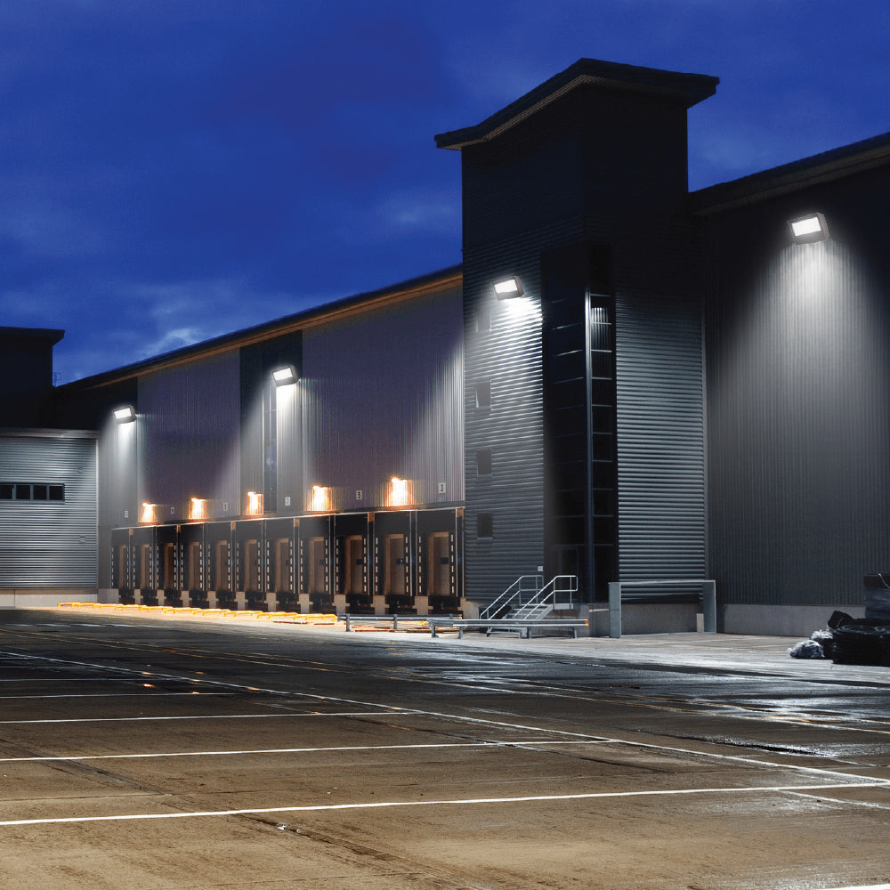 RGBW LED Architectural Flood Light | 75 Watt | 120-277V | Built in Blu ...